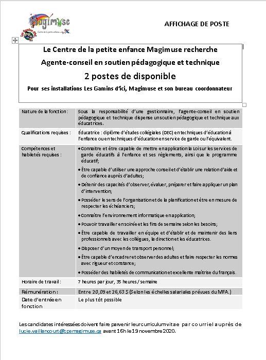 CPE-BC Magimuse - Accueil